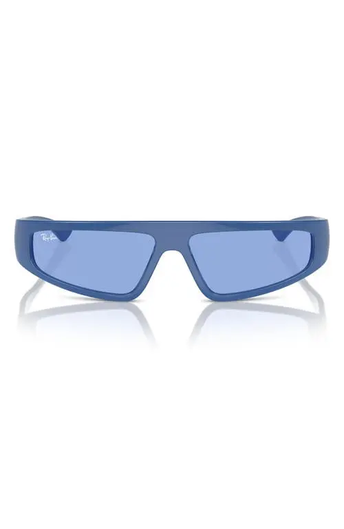 Ray-ban 59mm Wraparound Sunglasses - Blue