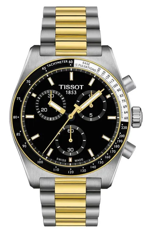 TISSOT Pr516 Bracelet Chronograph Watch - Black