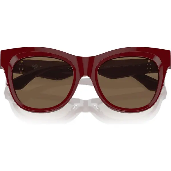 Burberry Red 54mm Sunglasses Burberry Rose BE4298F 391984 54mm Red w/Pink Lenses  main image 2