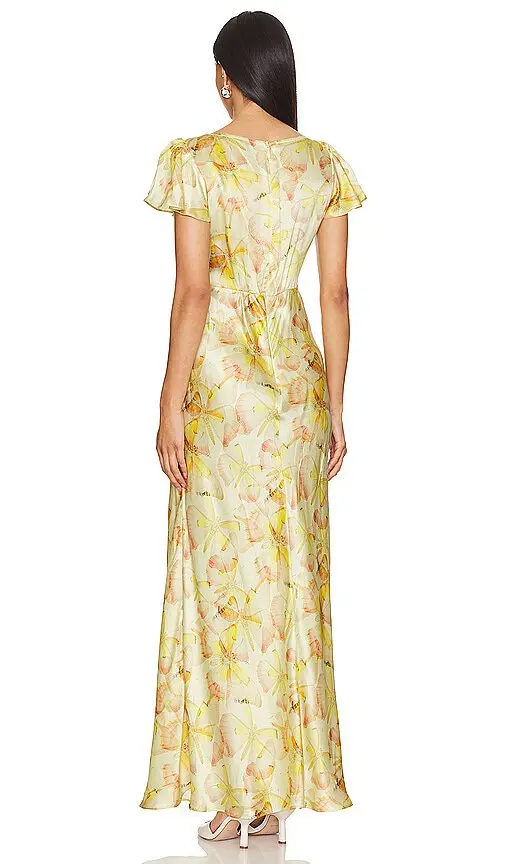 maxi dress summer floral Taylor Floral Maxi Dress main image 0