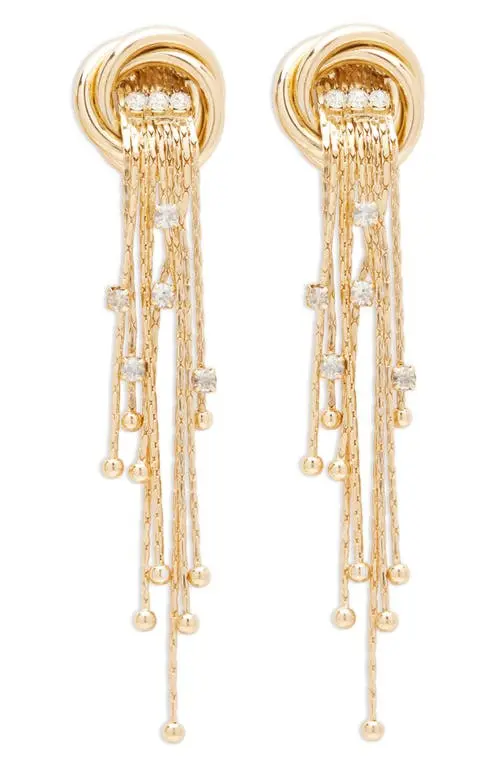 PETIT MOMENTS Echo Drop Earrings - Gold
