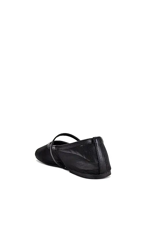 TONY BIANCO Melany Mesh Ballet Flat - Black
