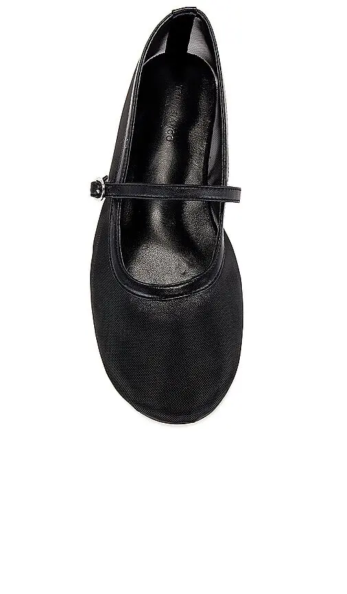 TONY BIANCO Melany Mesh Ballet Flat - Black