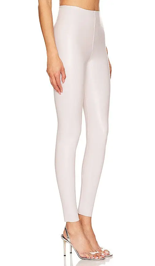 Commando Faux Leather Legging In Ivory