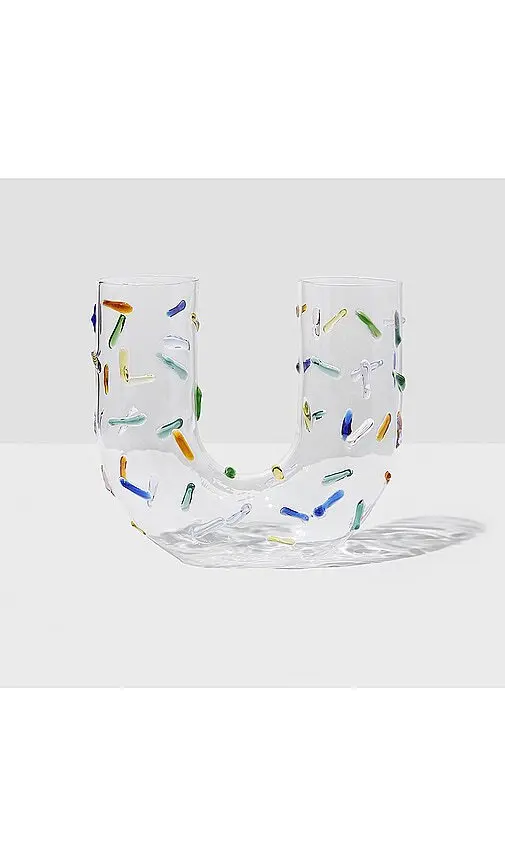 FAZEEK Confetti Vase In Neutral
