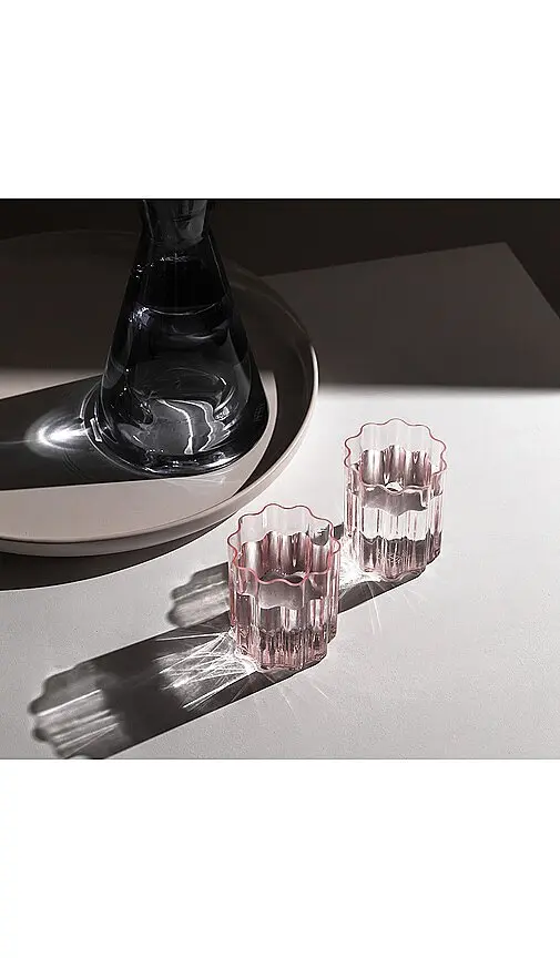 FAZEEK Wave Glass Set Of 2