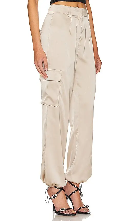 Superdown Seleste Drawstring Jogger Pant - Taupe