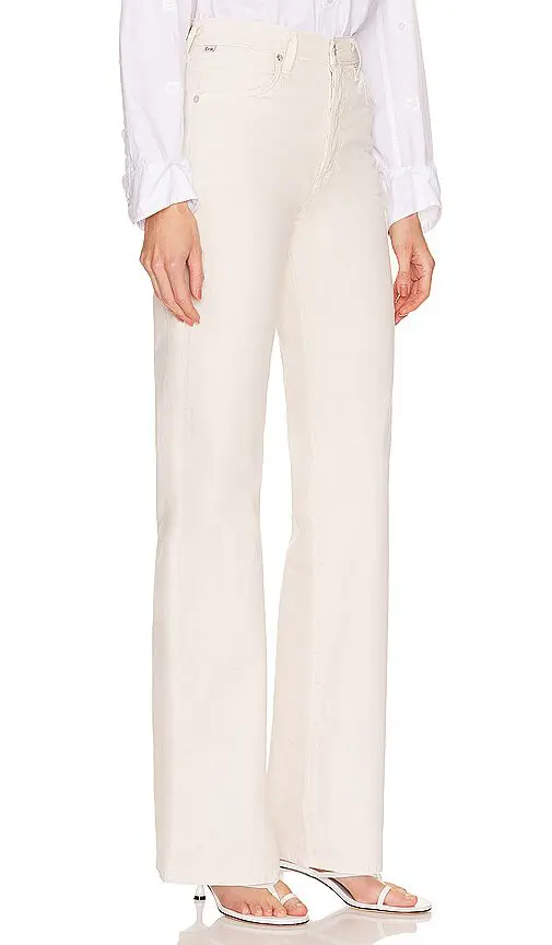 Citizens Of Humanity Annina Wide-leg Jeans - Almondette