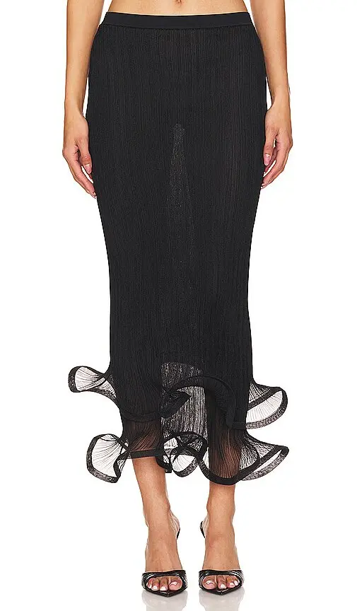Simkhai Kelso Skirt - Black