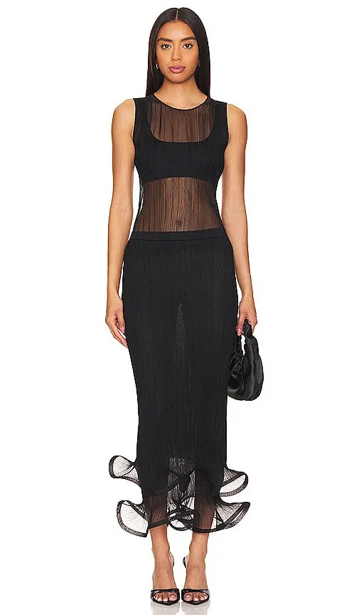 Simkhai Kelso Skirt - Black