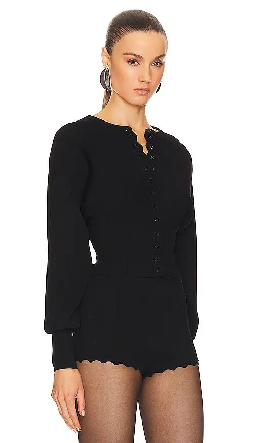 HELSA Elvira Cardigan - Black
