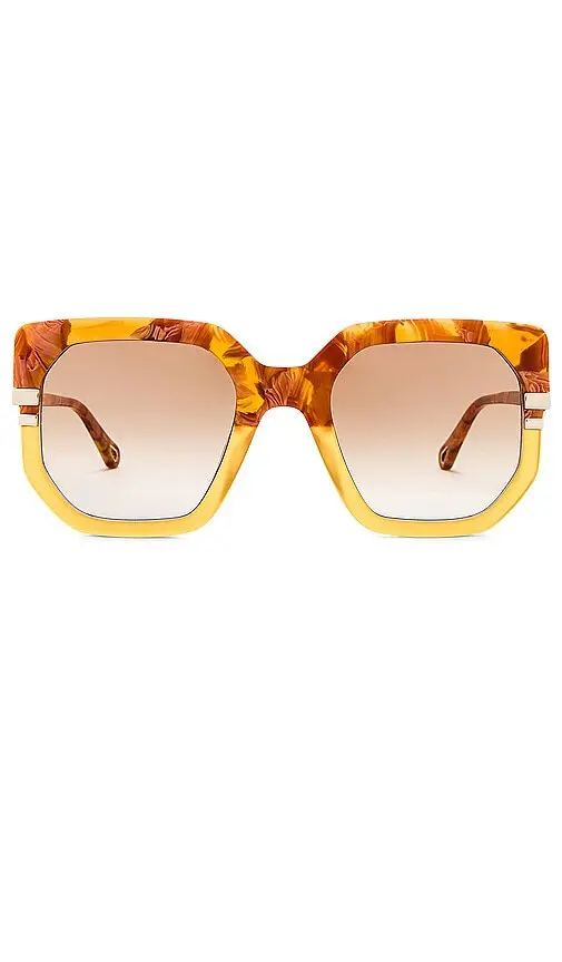 Chloé Butterfly Sunglasses - Brown