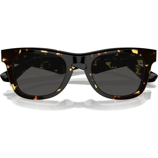Burberry 50mm Square Sunglasses - Dark Havana
