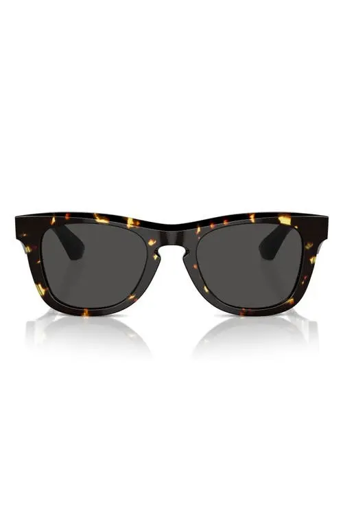Burberry 50mm Square Sunglasses - Dark Havana