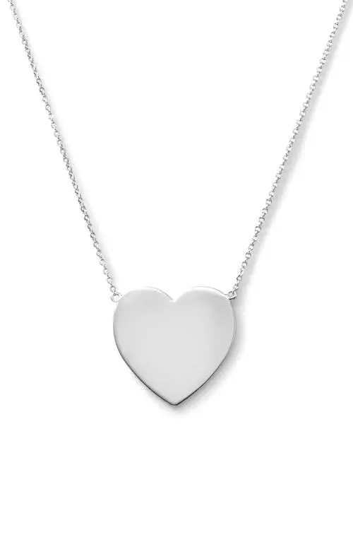 Melinda Maria You Have My Heart Necklace - Silver