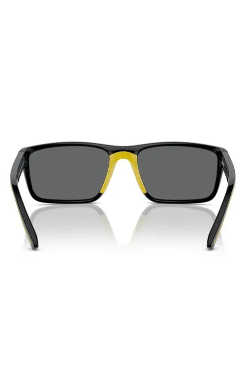 SCUDERIA FERRARI 59mm Rectangular Sunglasses