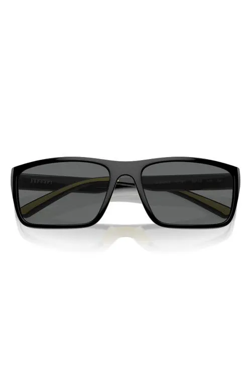 SCUDERIA FERRARI 59mm Rectangular Sunglasses