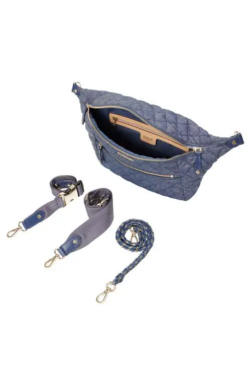 Mz Wallace Crosby Quilted Convertible Sling Bag