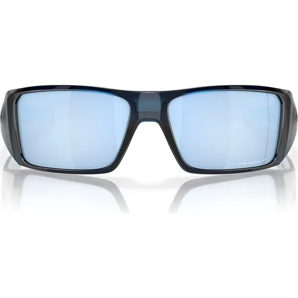 Oakley Heliostat Rectangular Sunglasses - Dark Blue