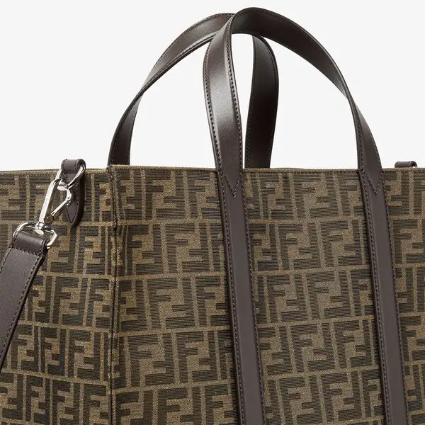 Fendi Ff Jacquard Shopper