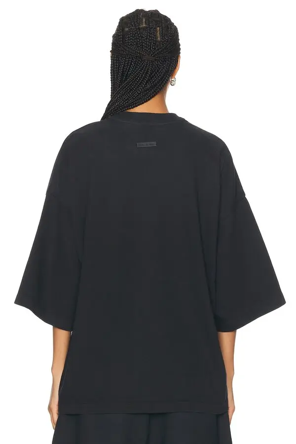 Fear Of God Airbrush 8 Short Sleeve Tee In Black - 50% Off 
