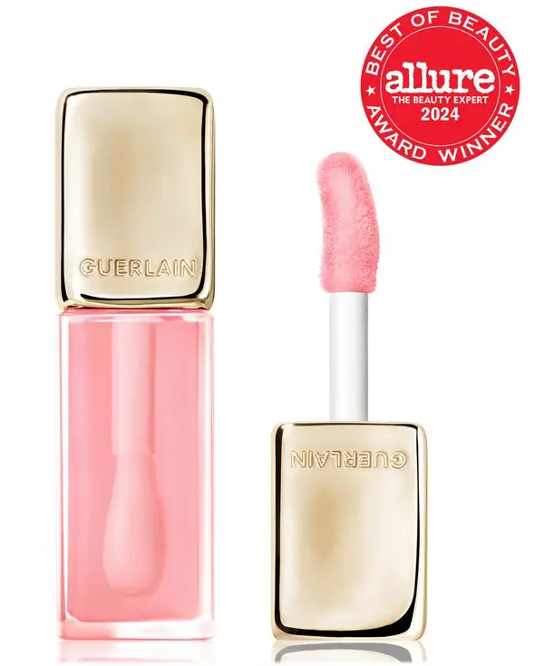 GUERLAIN Kisskiss Bee Glow Lip Oil - 258 Rose