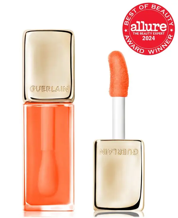 GUERLAIN Kisskiss Bee Glow Lip Oil - 319 Peach