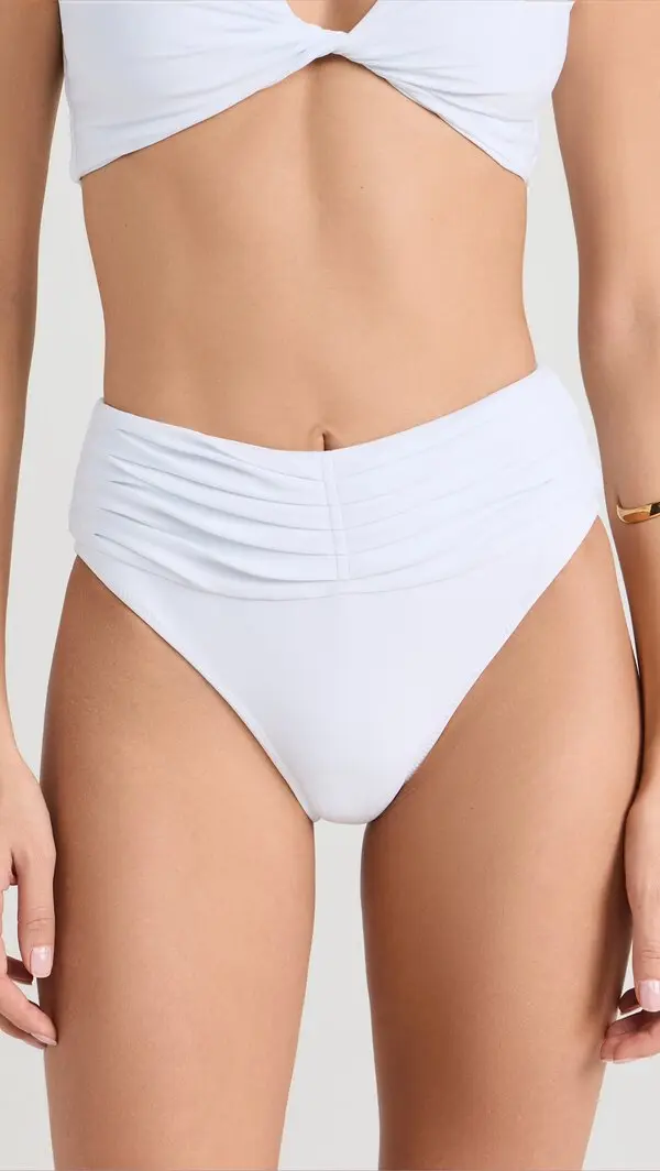 Ramy Brook Ivo Bikini Bottom - White