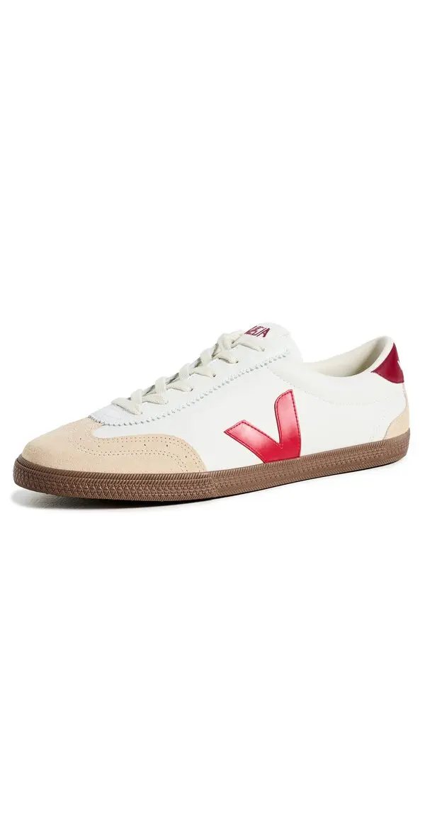 VEJA Volley Sneakers - White/pekin/bark