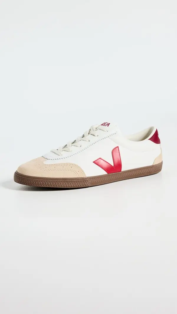 VEJA Volley Sneakers - White/pekin/bark