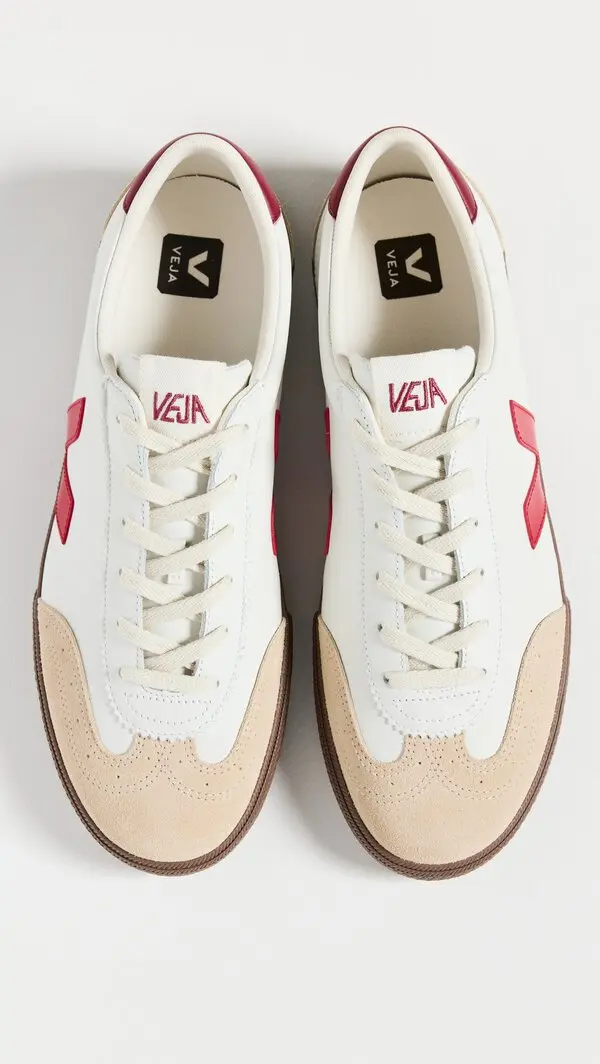 VEJA Volley Sneakers - White/pekin/bark