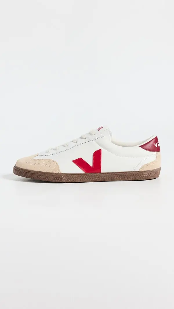VEJA Volley Sneakers - White/pekin/bark