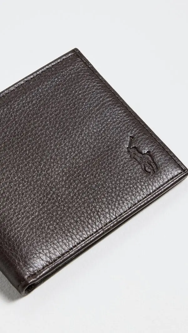 Polo Ralph Lauren Pebbled Leather Wallet