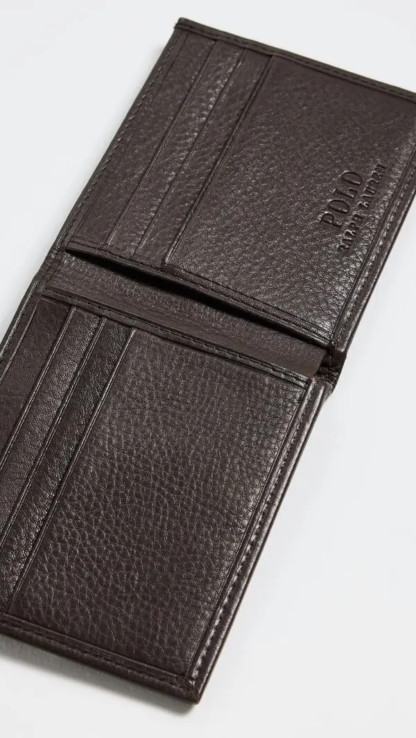 Polo Ralph Lauren Pebbled Leather Wallet