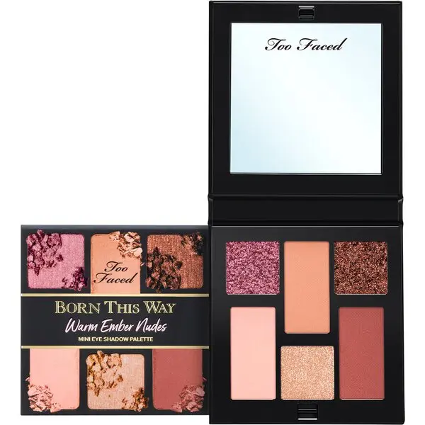 TOO FACED Born This Way Mini Eyeshadow Palette - Warm Ember Nudes