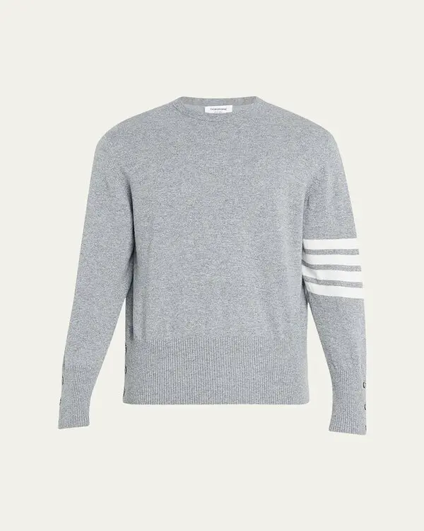 Thom Browne Striped-sleeve Cashmere Sweater