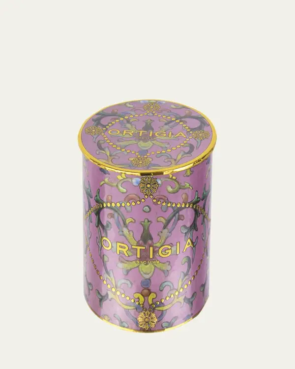 ORTIGIA SICILIA Aragona Medium Decorated Candle, 13.4 Oz