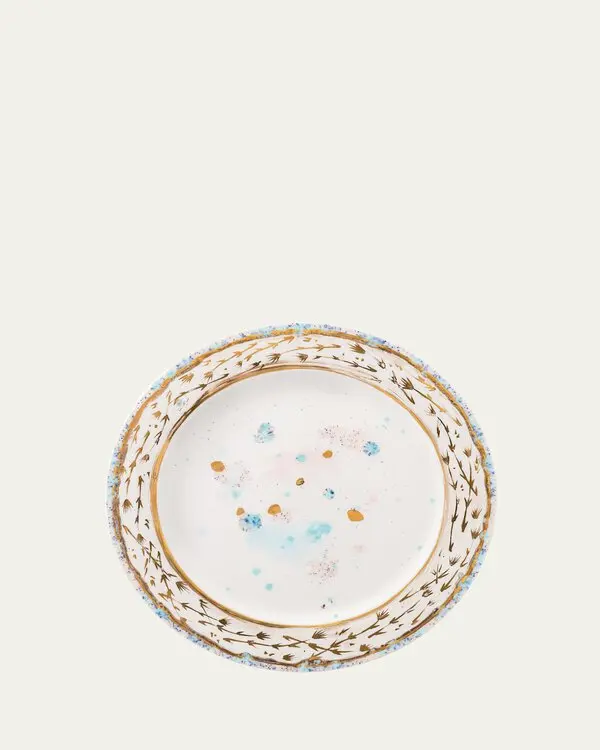 CORALLA MAIURI Villa Borghese Dafne Rim Charger Plate - Multi