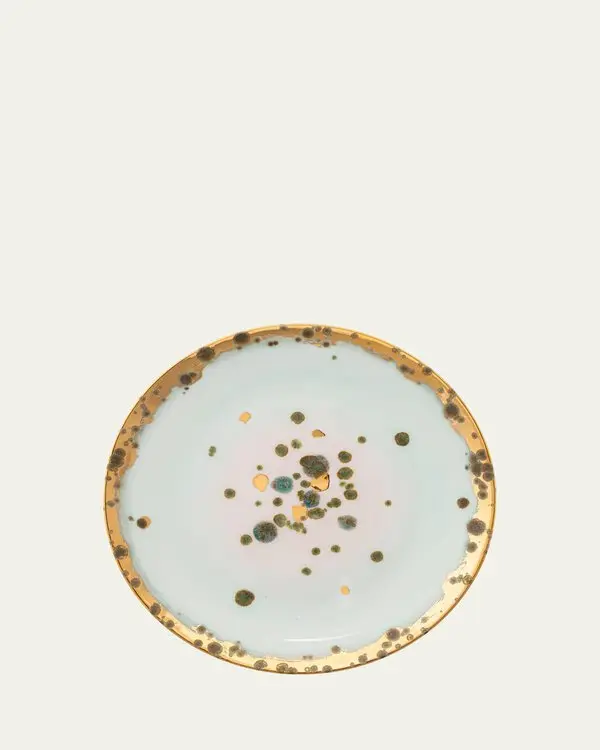 CORALLA MAIURI Villa Borghese Michelangelo Dessert Coupe Plate - Multi