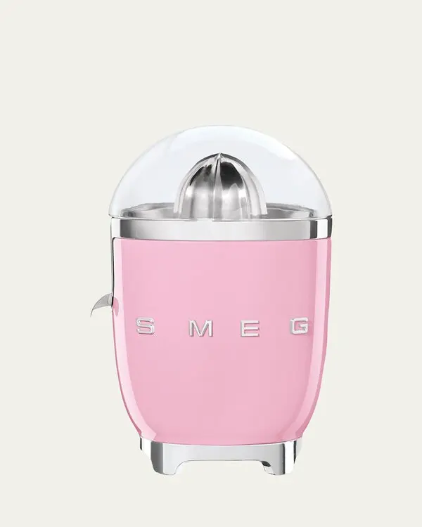 SMEG Retro-style Electric Citrus Juicer - Pink