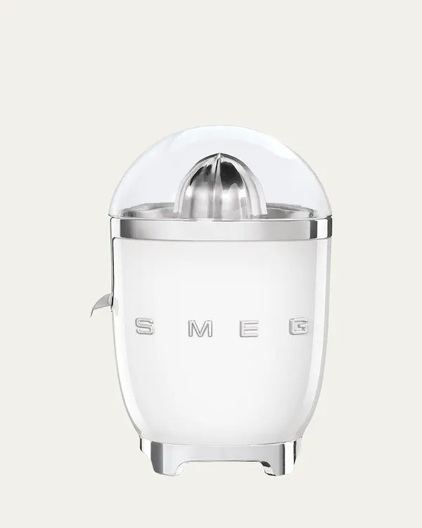SMEG Retro-style Electric Citrus Juicer - White