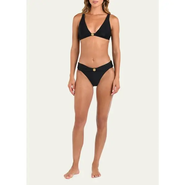 L'Agence Lexie Solid Bikini Top