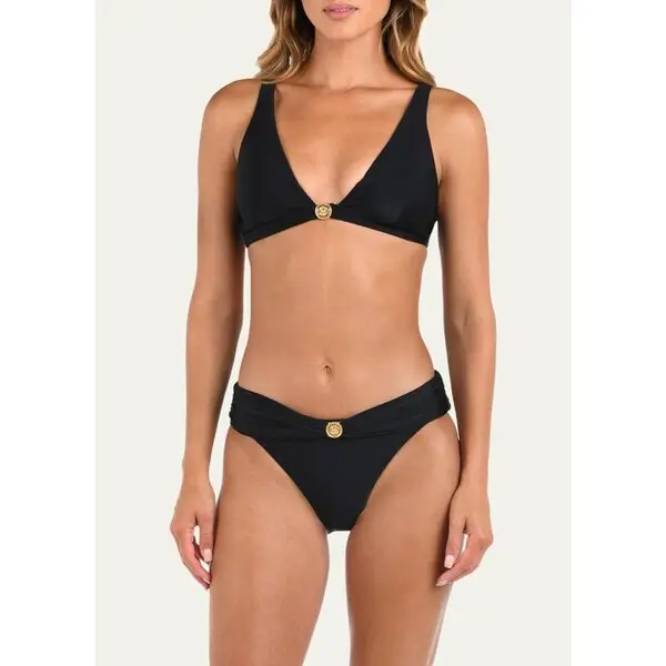 L'Agence Lexie Solid Bikini Top