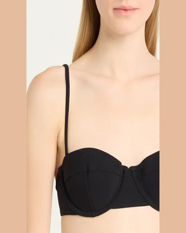 Simkhai Spenser Stitched Bikini Top