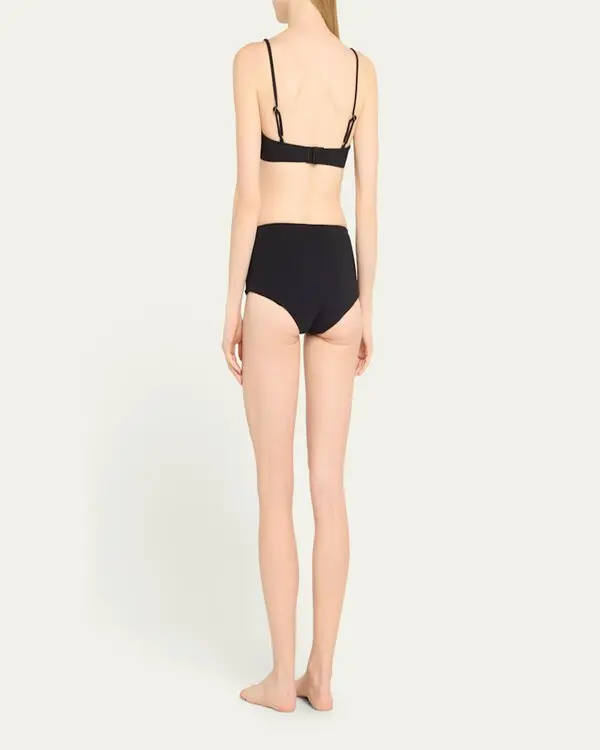 Simkhai Spenser Stitched Bikini Top