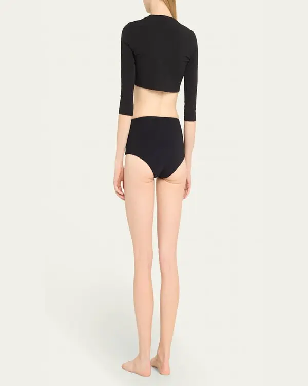 Simkhai Edina High-waist Bikini Bottoms