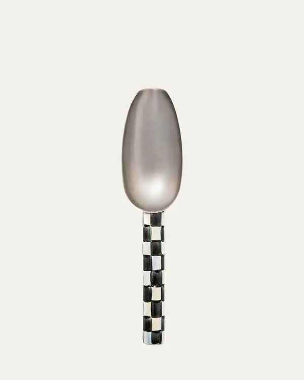 MACKENZIE-CHILDS Courtly Check Enamel Scoop, Small