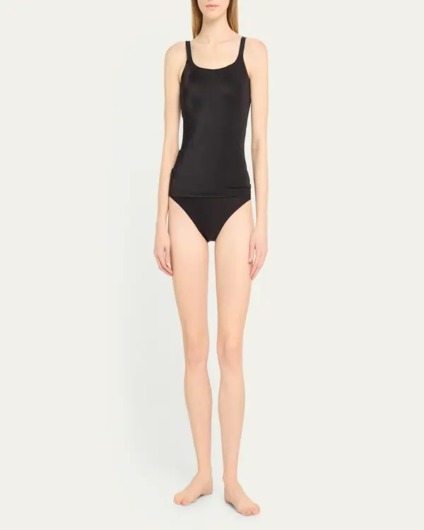Chantelle Soft Stretch High-cut Briefs - Black