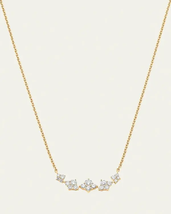 Sara Weinstock 18k Dujour Diamond Necklace - Gold