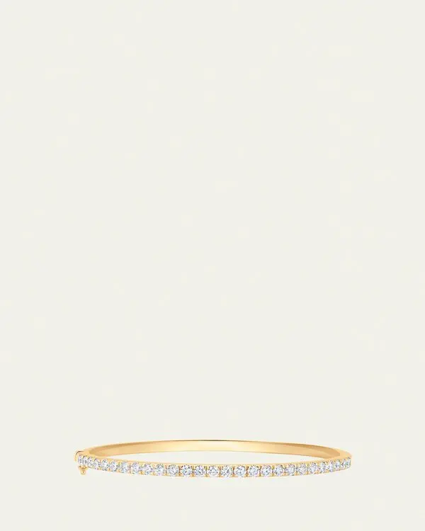 Sara Weinstock 18k Diamond Bangle Bracelet - Gold